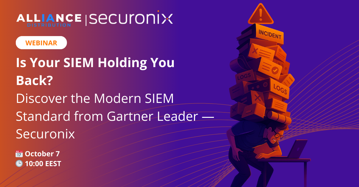 SECURONIX & ALLIANCE DISTRIBUTION WEBINAR